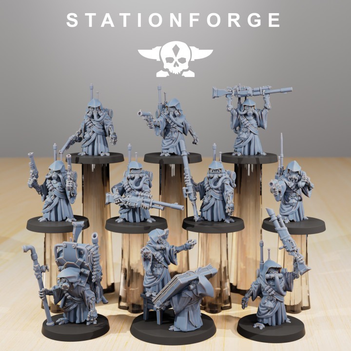 Grimdark scifi miniatures (Scavenger Junkards) - High quality and ...
