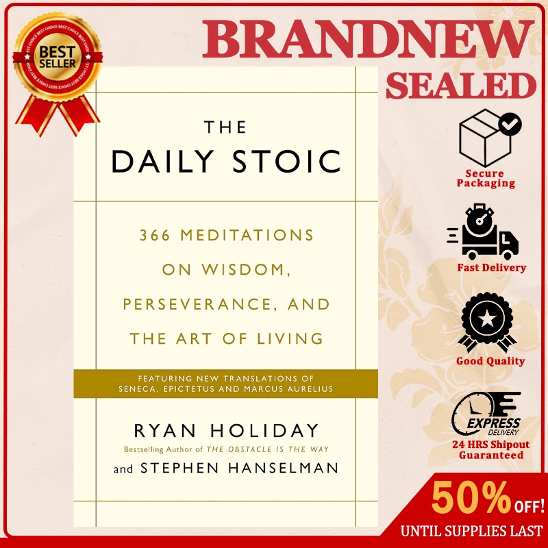 【English Book】The Daily Stoic: 366 Meditations on Wisdom by Ryan ...