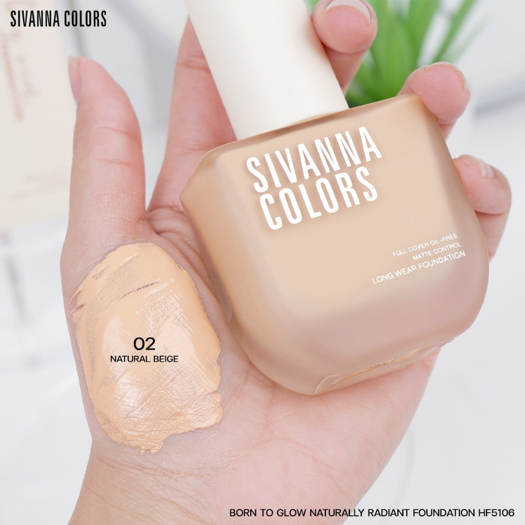HF5106 Sivanna Colors Born To Glow Naturally Radiant Foundation ซีเวน ...