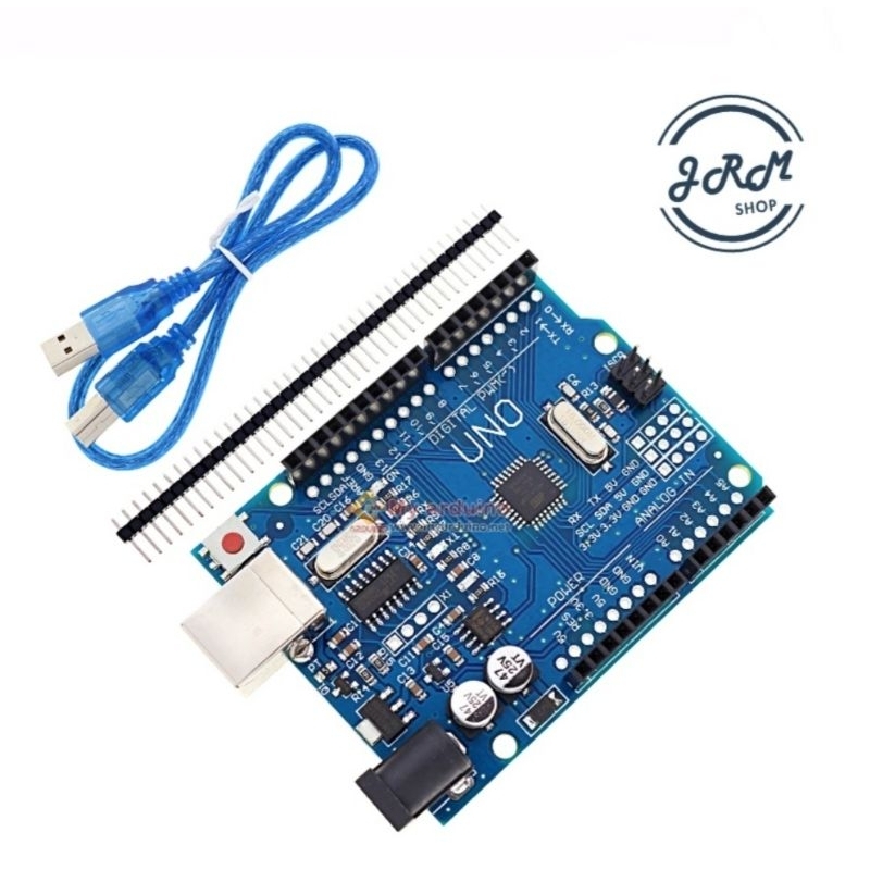 Arduino Uno R3 SMD เพิ่มพอร์ทขยายขา พร้อม สายUSB 30CM | Shopee Thailand