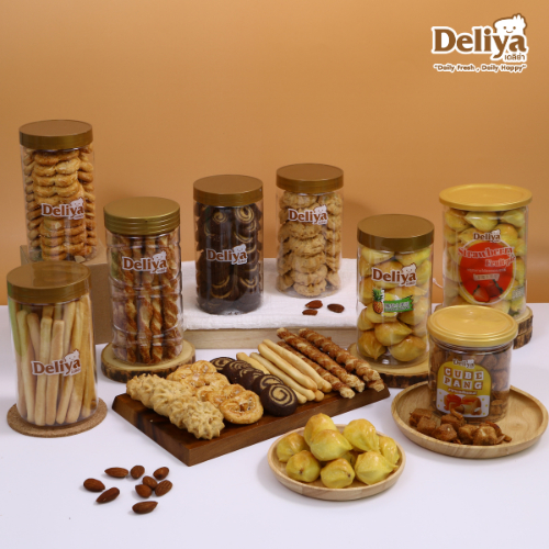 Deliya Snack 1 กระปุก ขนมกรุบกรอบ ทานเวลาว่าง | Shopee Thailand