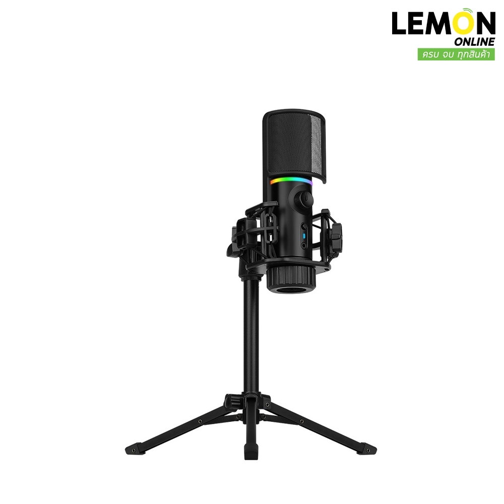 STREAMPLIFY MIC TRIPOD RGB Microphone With Tripod : MIC-48-RGB-TP-BK ...