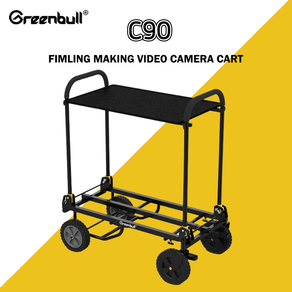 Greenbull Portable Video Production Camera Cart C90 รถเข็นกองถ่ายแบบพับ ...