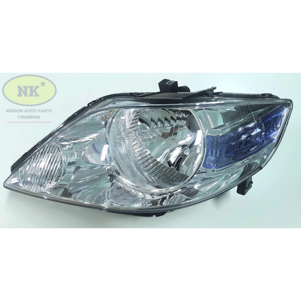 ไฟหน้า ฮอนด้า ซิตี้ ZX 06'-07' (รุ่นมุมสีฟ้า) / Honda City ZX 06'-07 ...