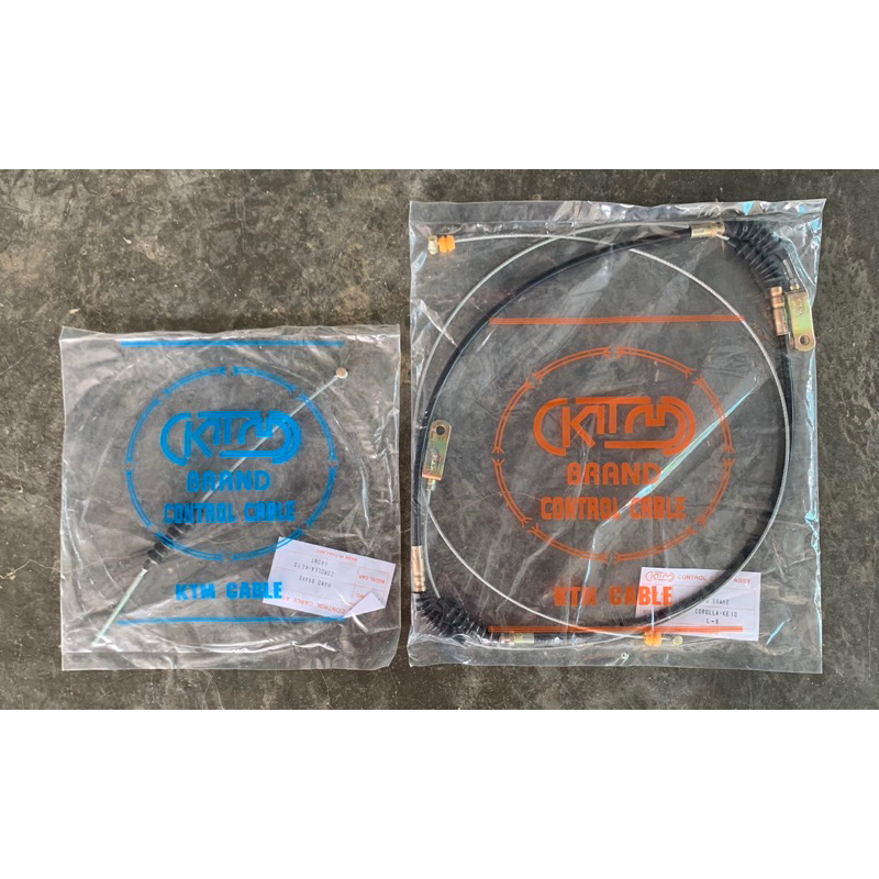 ( ยกชุด ) สายเบรคมือหน้าตรงรุ่น TOYOTA Corolla KE10 + สายเบรคมือหลังตรง ...