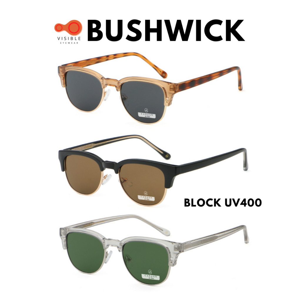 [VISIBLE EYEWEAR] รุ่น Rushwick 5434 แว่นกันแดด Block UV400 ทรงคลับ ...