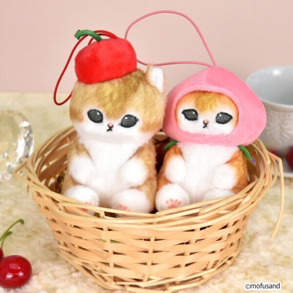 [⭐️แท้/ญี่ปุ่น] Mofusand Fruit Nyan Cat Big Plush Doll Taito Fukuya 2023 | Shopee Thailand