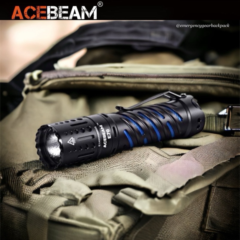 ACEBEAM E70-AL 4600LMS 240M EDC Flashlight (ไม่รวมแบตเตอรี่) | Shopee Thailand