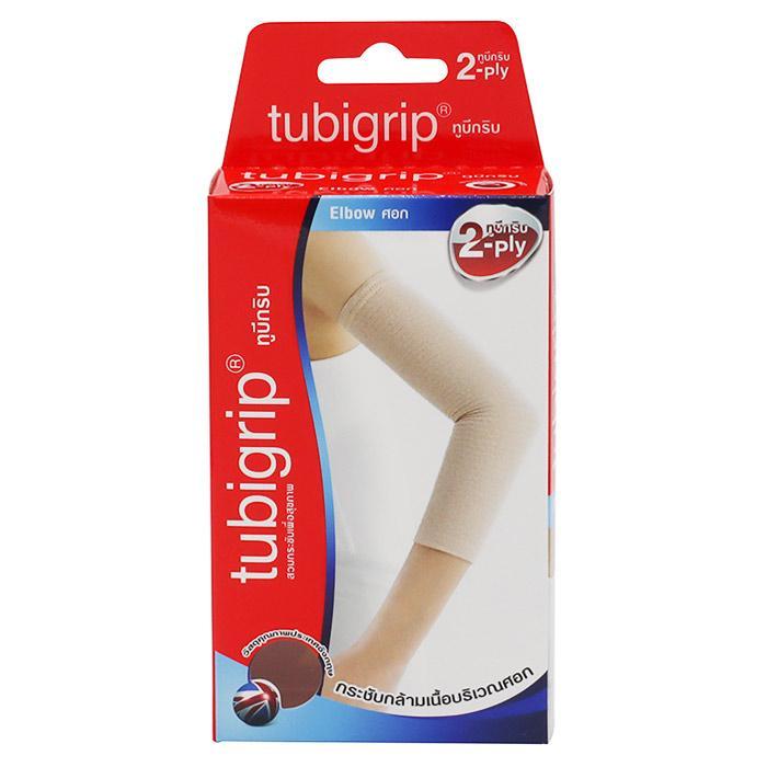 Tubigrip Elbow 2 Ply ทูบิกริบ ผ้ายืดรัดศอก ข้อศอก พับ 2 ชั้น Size S / M ...