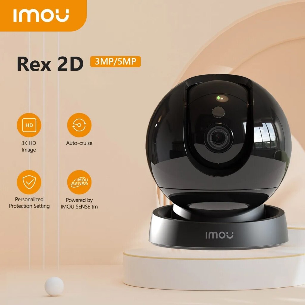 ⚡️กล้องวงจรปิดไร้สาย⚡️Dahua IMOU REX 2D 3MP/5MP Wi-Fi Camera ครอบคลุม 355° สามารถพูดคุยได้สองทิศ ...