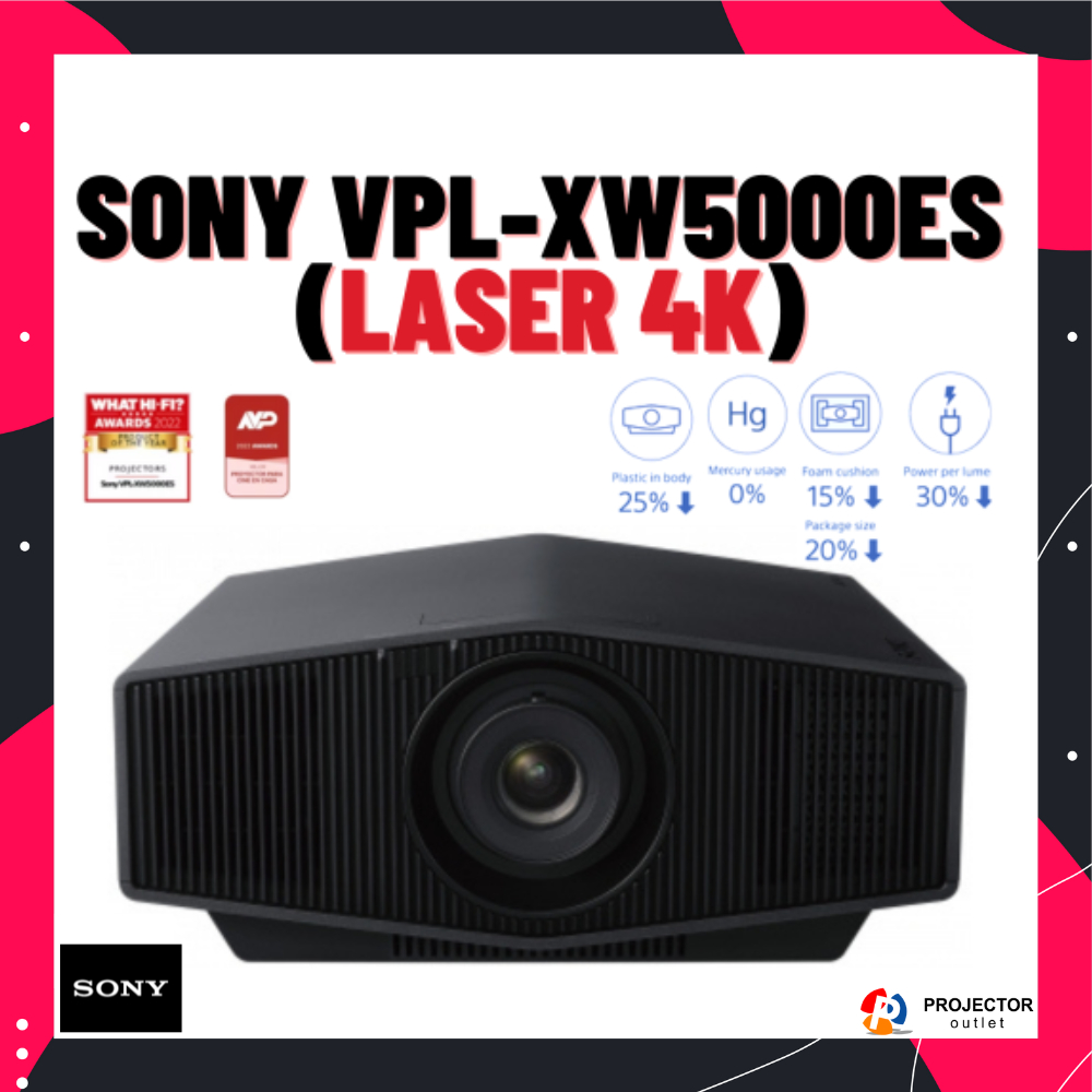 โปรเจคเตอร์ SONY VPL-XW5000ES (Laser 4K) โปรเจคเตอร์ดูหนัง ความละเอียด ...