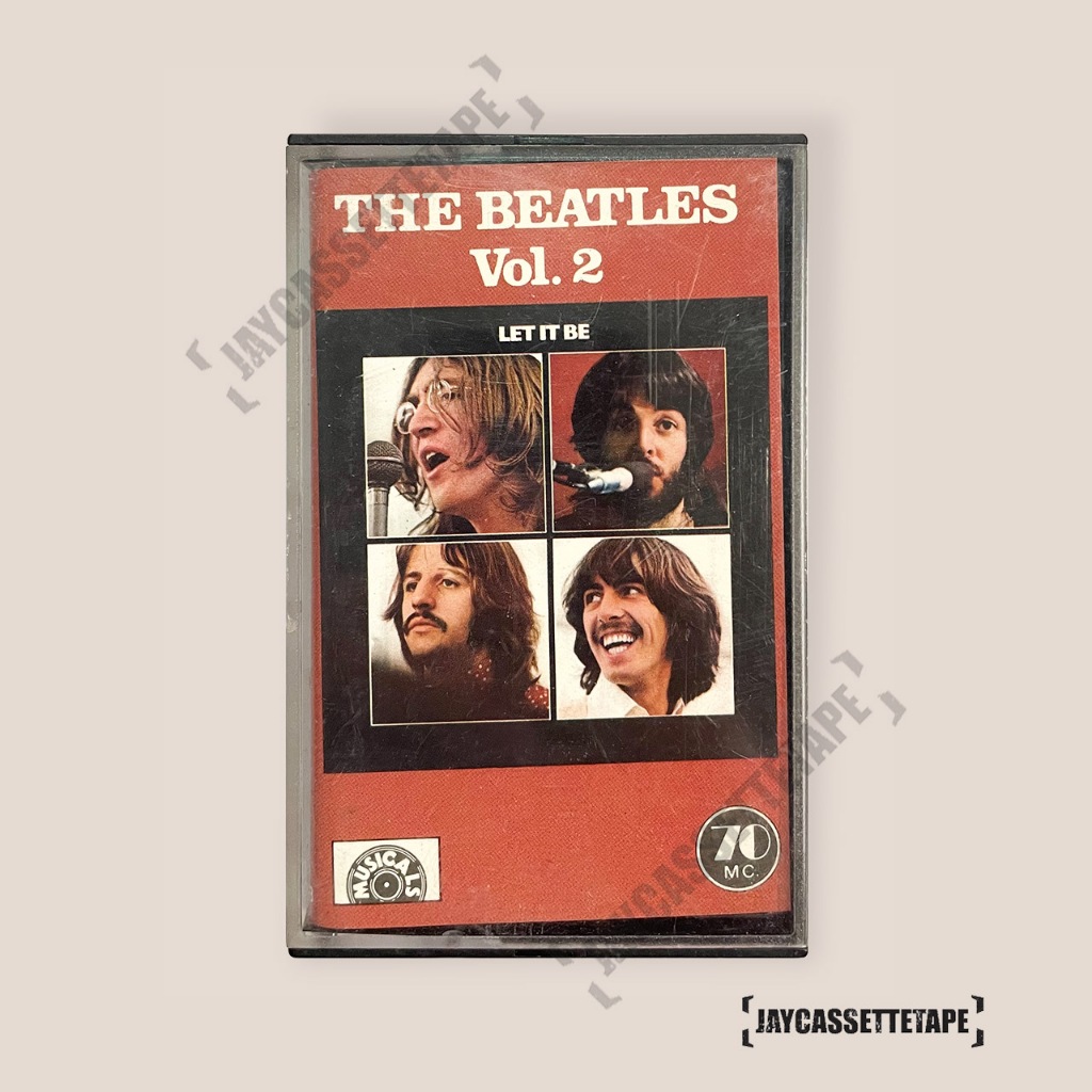The Beatles Vol.2 เทปเพลง เทปคาสเซ็ต เทปคาสเซ็ท Cassette Tape เทปเพลง ...