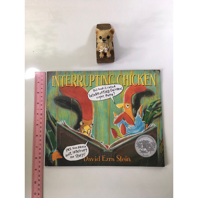 Interrupting chicken by David Ezra Stein หนังสือภาษาอังกฤษมือสองปกอ่อน ...