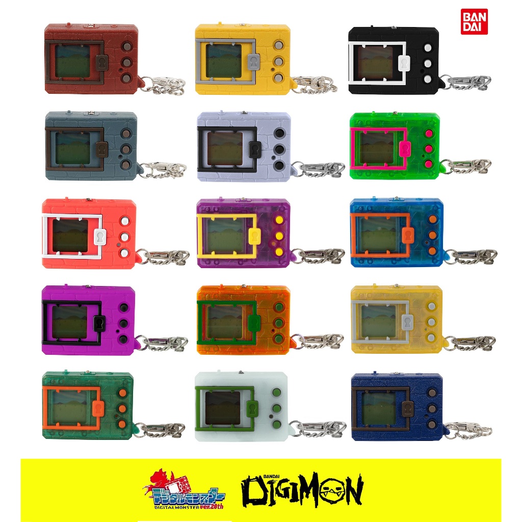 Digimon V pet 20th US คละสี Wave 1 - Wave 3 สินค้าพร้อมจัดส่งทันที ...