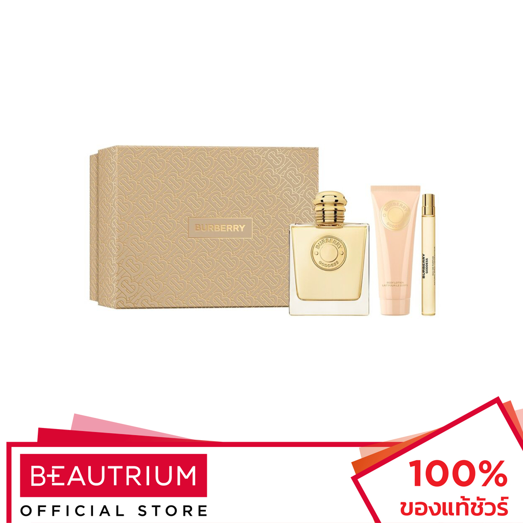 BURBERRY Goddess XM23 EDP + Body Lotion + EDP Set น้ำหอม 100ml, 75ml ...