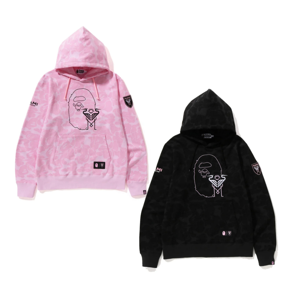 NEW BAPE® x Inter Miami CF Collection Unveiled Limited Edition hoodie ...