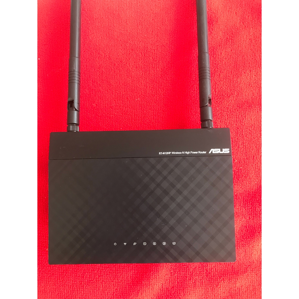 ASUS Wireless Router RT-N12HP (High Power) มือสอง สภาพดี พร้อม Power ...