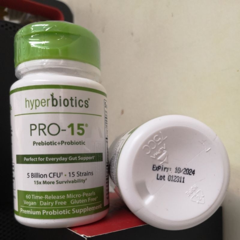 Probiotic 50 Billion Pro 15 Probiotics Hyperbiotics Pro-15 Advanced ...