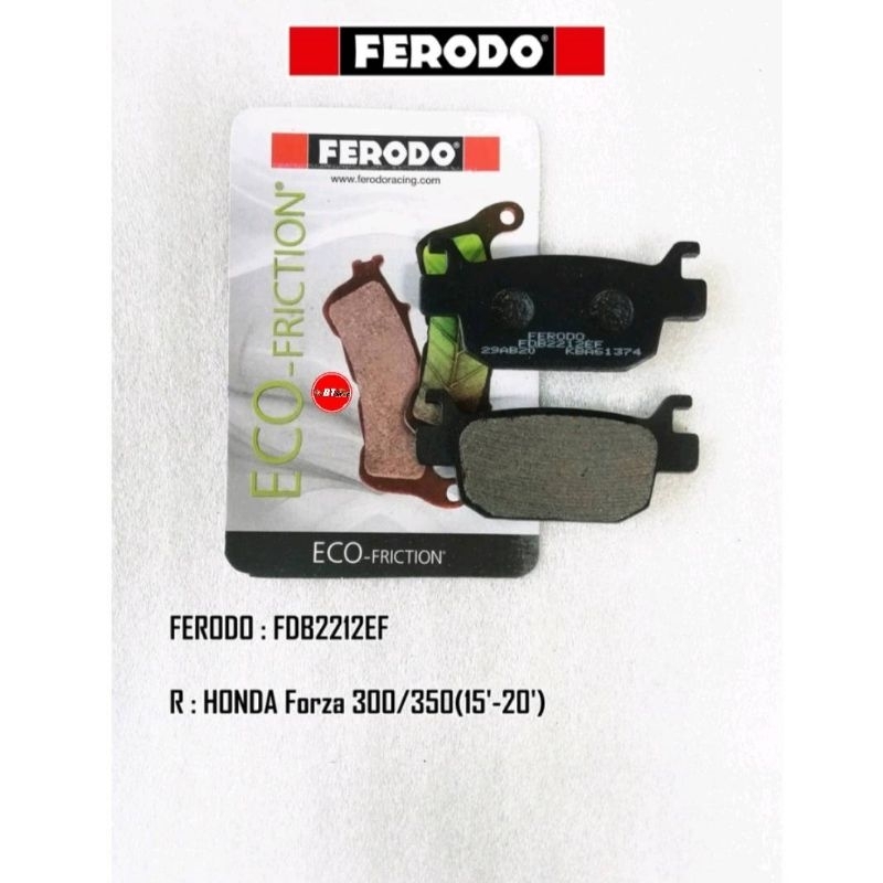 ผ้าเบรกFERODO สำหรับ Honda ,Triumph, Benelli | Shopee Thailand