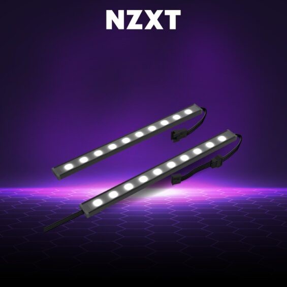 LED STRIPS (ไฟเแอลอีดี) NZXT HUE 2 RGB UNDERGLOW 200MM (AH-2UGKD-B1 ...