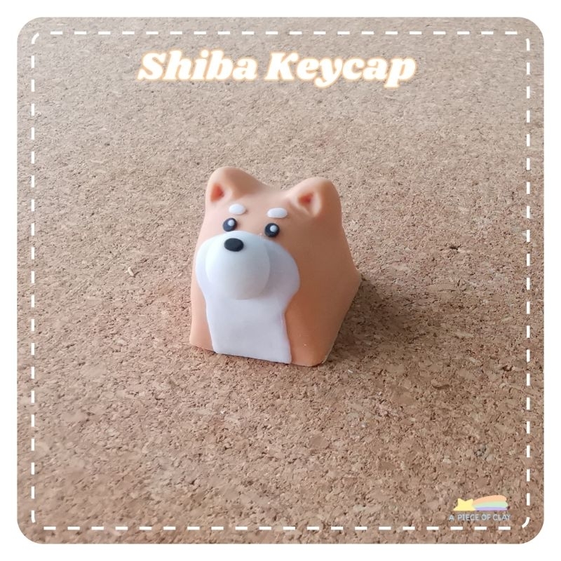 Shiba Keycap handmade ปุ่มคีย์บอร์ด ชิบะ | Shopee Thailand