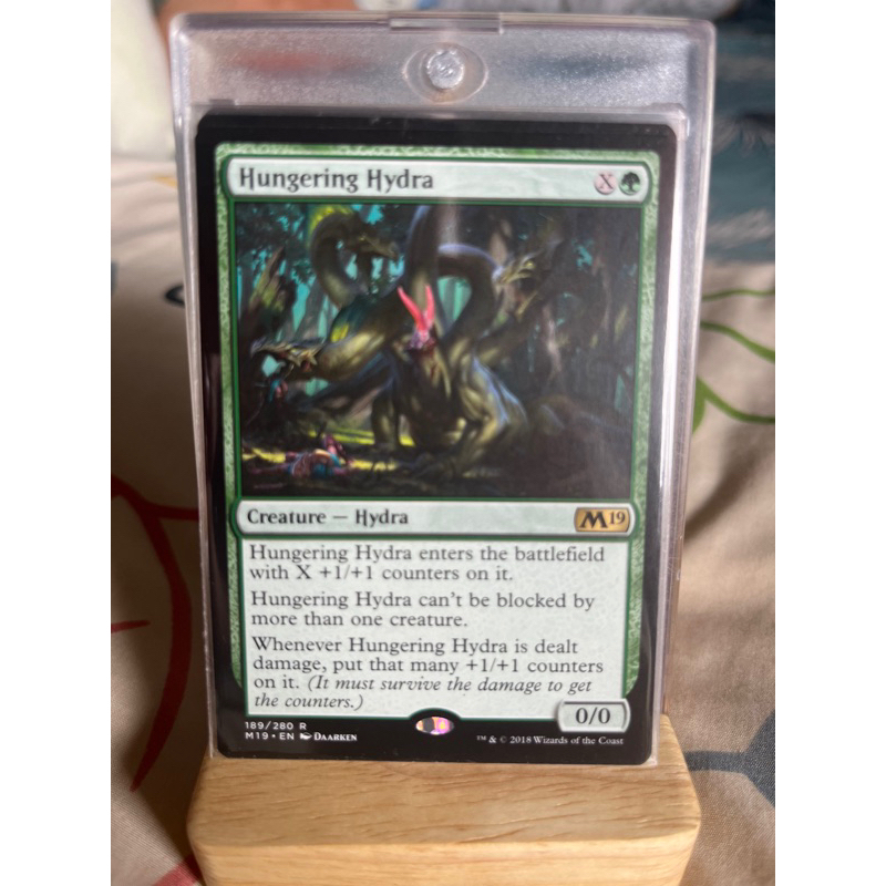 การ์ด MTG Hungering Hydra Green Magic the gathering EDH รุ่น Core Set ...