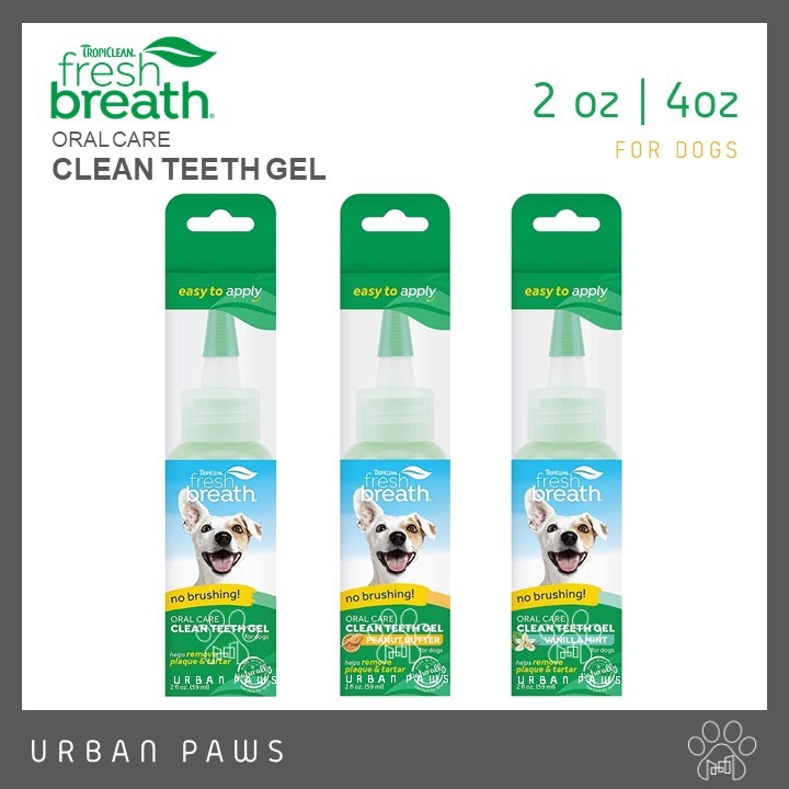 TropiClean - Clean Teeth Gel for Dogs เจลทำความสะอาดช่องปาก กำจัดคราบ ...