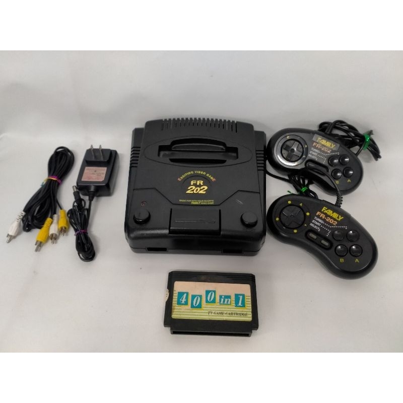 Family Computer FR202 Ex ดำD ชุดไฟไทยพร้อมเล่น มาพร้อม ตลับเกมรวม400in1 ...