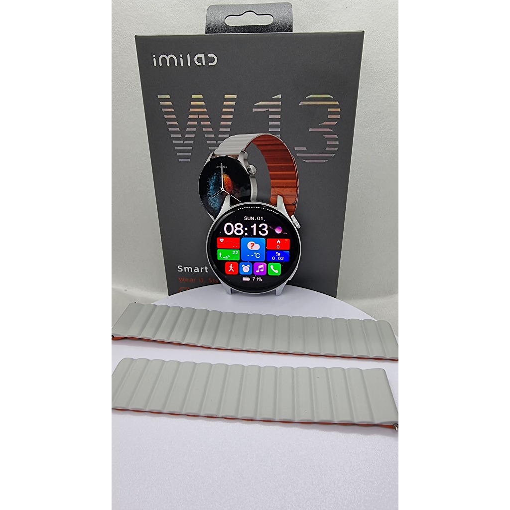 IMILAB W13 สมาร์ทวอทช์ โทรออกได้ หน้าจอ AMOLED 1.43 นิ้ว กันน้ำ IP68 ประกัน ถึง 7-10-67 | Shopee ...