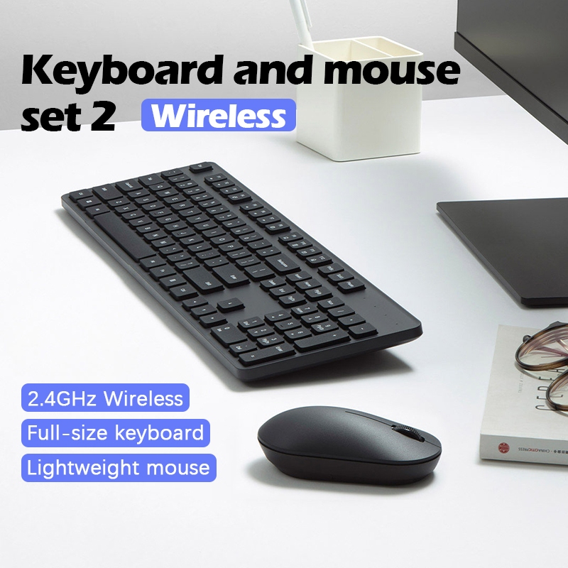 Xiaomi Wireless Mouse Keyboard Set 2 คีย์บอร์ดบลูทูธ เมาส์ไร้สาย ...