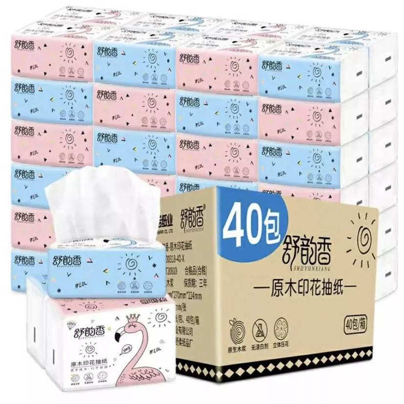 คลีเน็กซ์ กระดาษทิชชู่ กระดาษเช็ดหน้า แบบห่อ เนื้อเนียน นุ่ม เช็ดมือ กระดาษเช็ดมือ 210 แผ่น x 3 ...