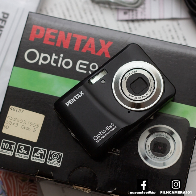 กล้องดิจิตอลคอมเเพค Pentax Optio E90 | Shopee Thailand