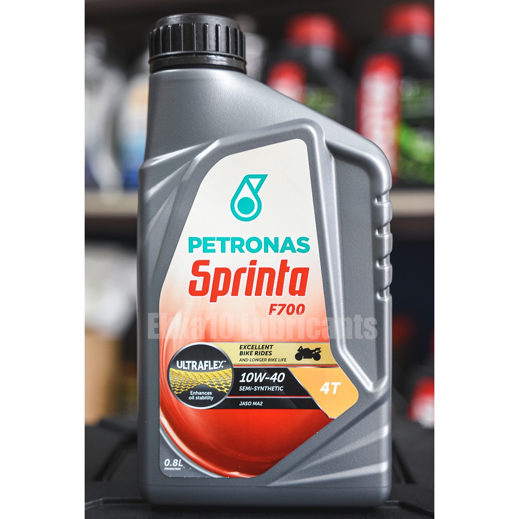 Petronas Sprinta F700 4T 10W40 15W50 ขนาด 0.8 ลิตร/1ลิตร น้ำมันเครื่อง ...