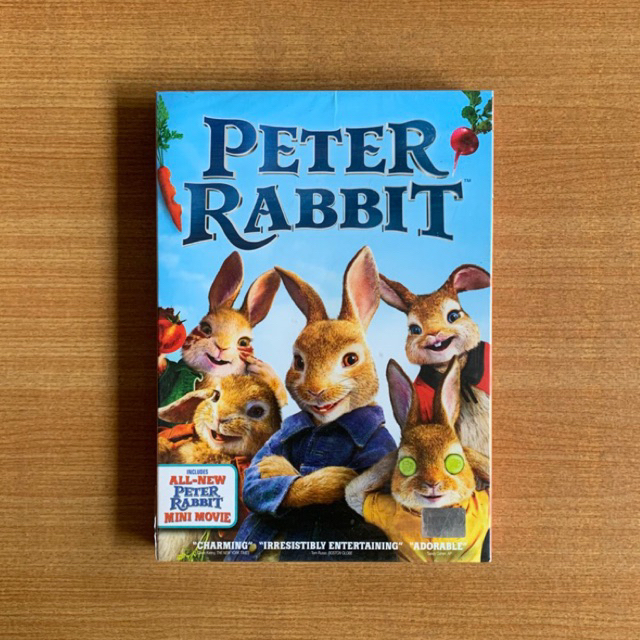 DVD : Peter Rabbit (2018) ปีเตอร์ แรบบิท [มือ 1 ปกสวม] Cartoon ดีวีดี ...