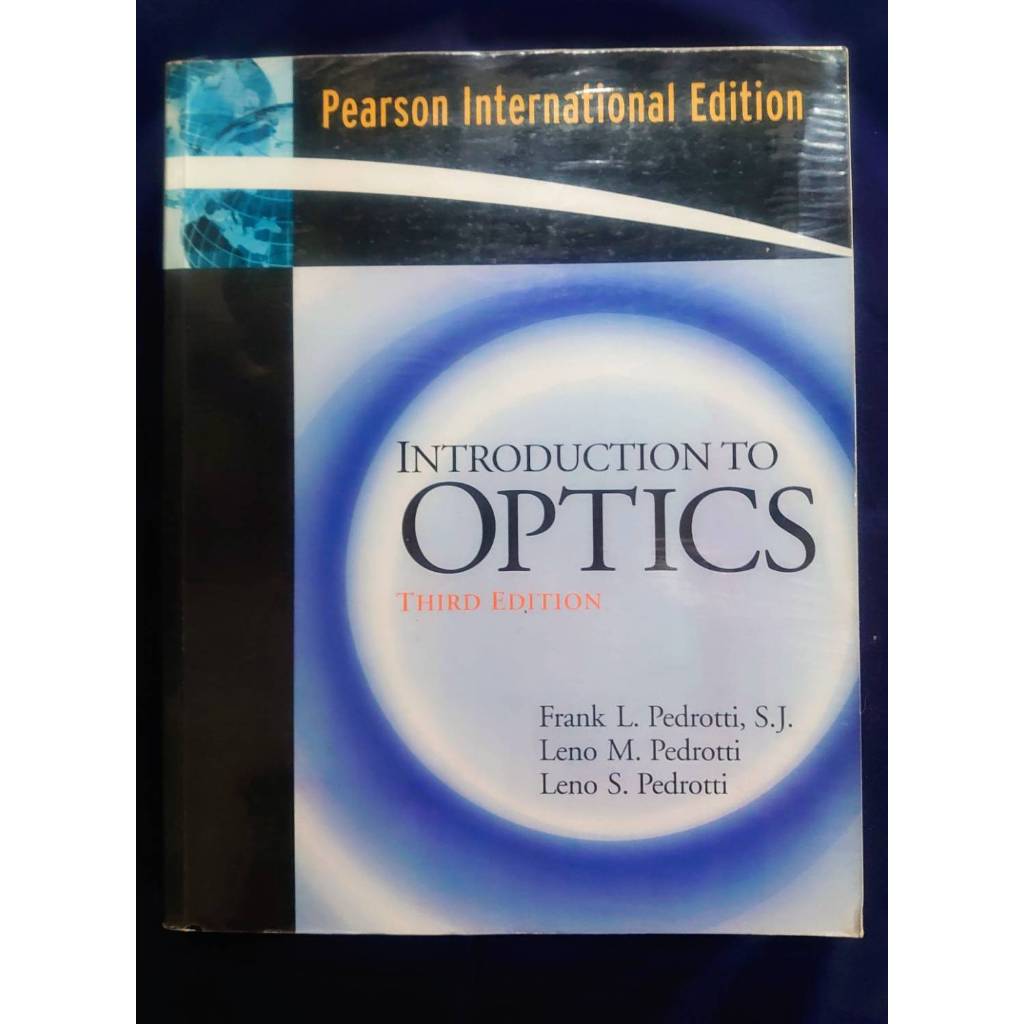Introduction to Optics 3rd edition by Pedrotti | Shopee Thailand