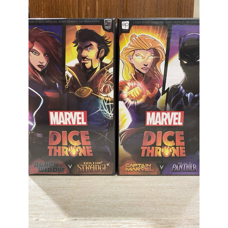 Marvel Dice Throne: Black Widow vs Doctor Strange & Marvel Dice Throne ...