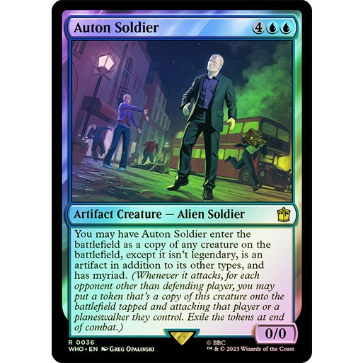 [MTG][Single][WHO] Auton Soldier ระดับ Rare [ภาษาอังกฤษ] | Shopee Thailand