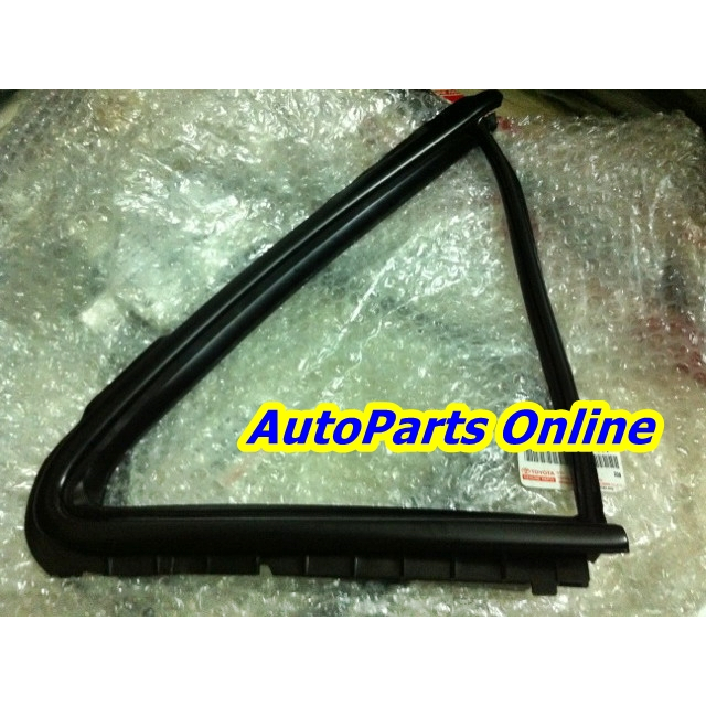 คิ้วรีดน้ำด้านนอกสามเหลี่ยมกรัจกหลัง อะไหล่แท้ TOYOTA รุ่นรถ Vios NCP42 ...