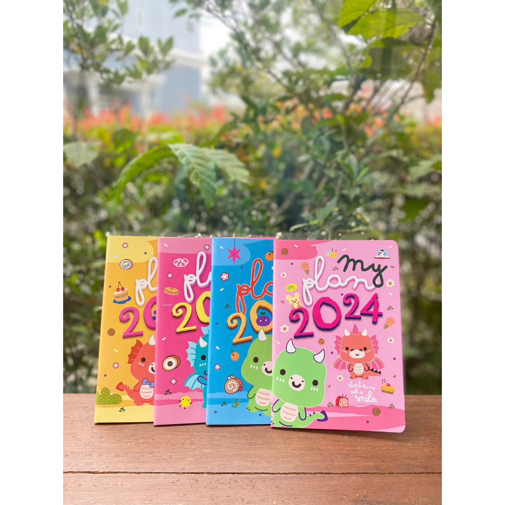 [ใหม่] Mayflower Planner 2024 ขนาด A5 สมุดแพลนเนอร์ สมุดบันทึกมีสติกเอร ...
