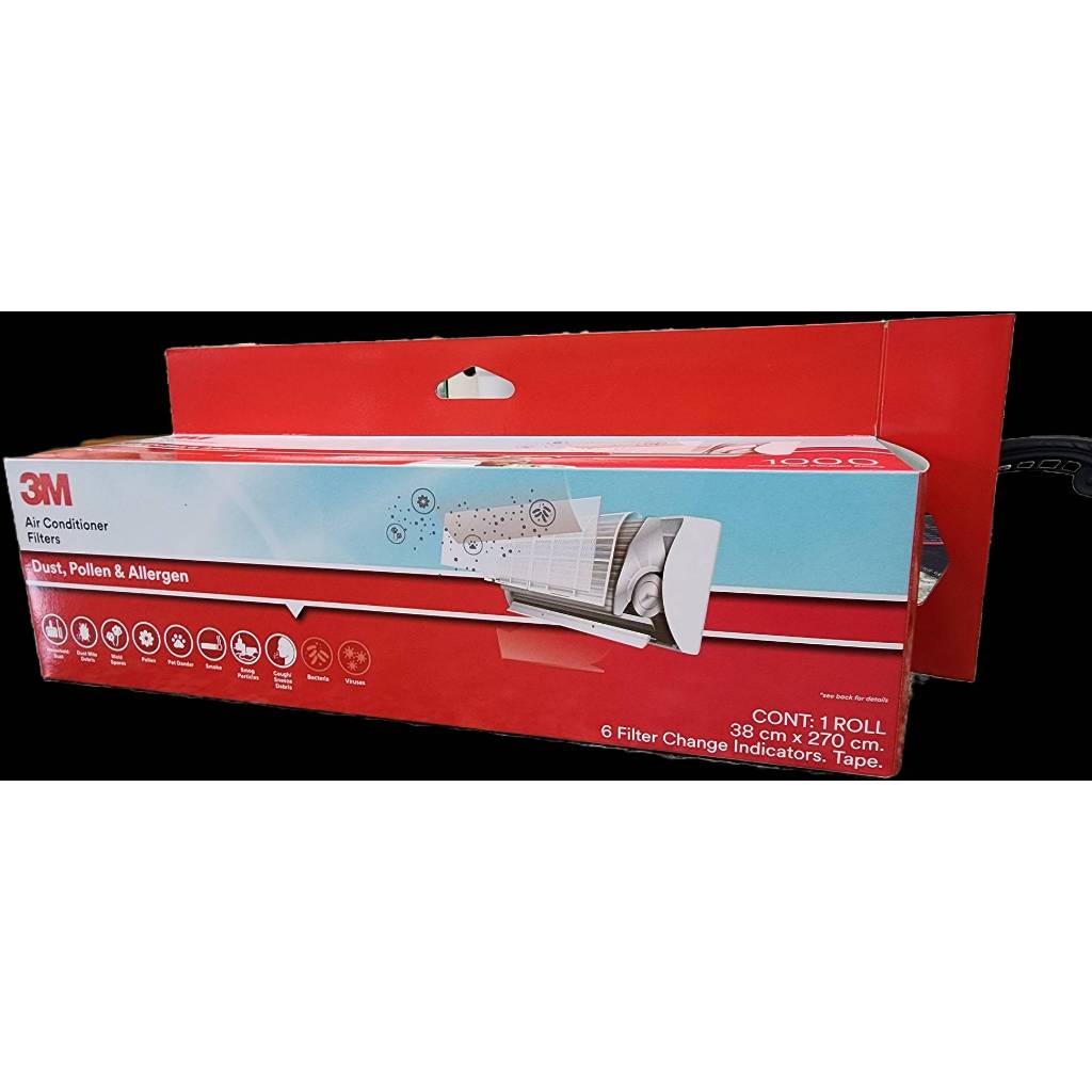 3M Air Conditioner Filters 38cm x 270 cm แผ่นกรองอากาศ | Shopee Thailand