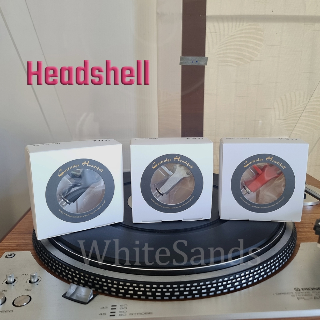 Headshell เฮดเชลยึดหัวเข็ม พร้อมสายสัญญาณ สำหรับเครื่องเล่นแผ่นเสียง ...