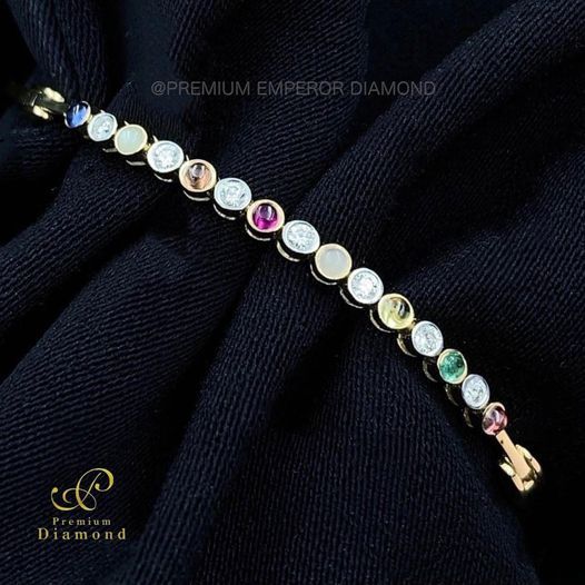 Premium Emperor Diamond สร้อยข้อมือนพเก้า | Shopee Thailand