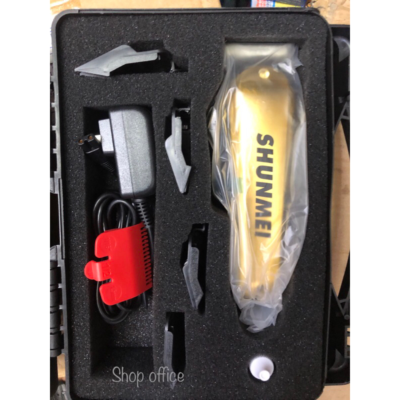 รุ่นใหม่ล่าสุด ปัตตาเลี่ยน แบตตาเลี่ยน ตัดผม SHUNMEI 808A | Shopee Thailand