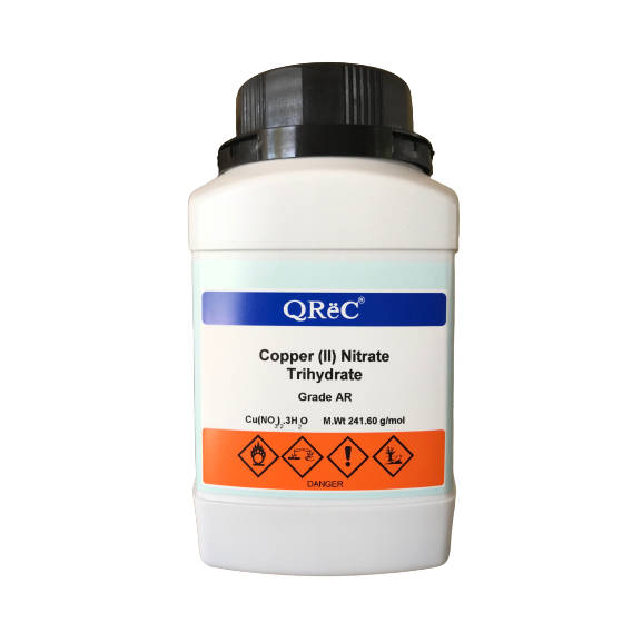 QReC / Copper (II) Nitrate Trihydrate (Cupric Nitrate), AR / 500 g. / ค ...