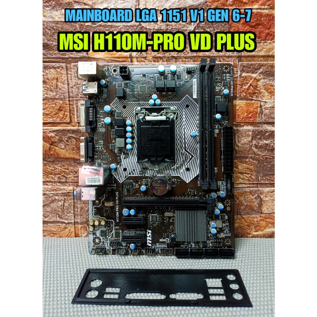 (ร้านในไทย) เมนบอร์ด 1151 V1 รองรับ CPU INTEL GEN 6-7 ** มีของพร้อมส่ง ...