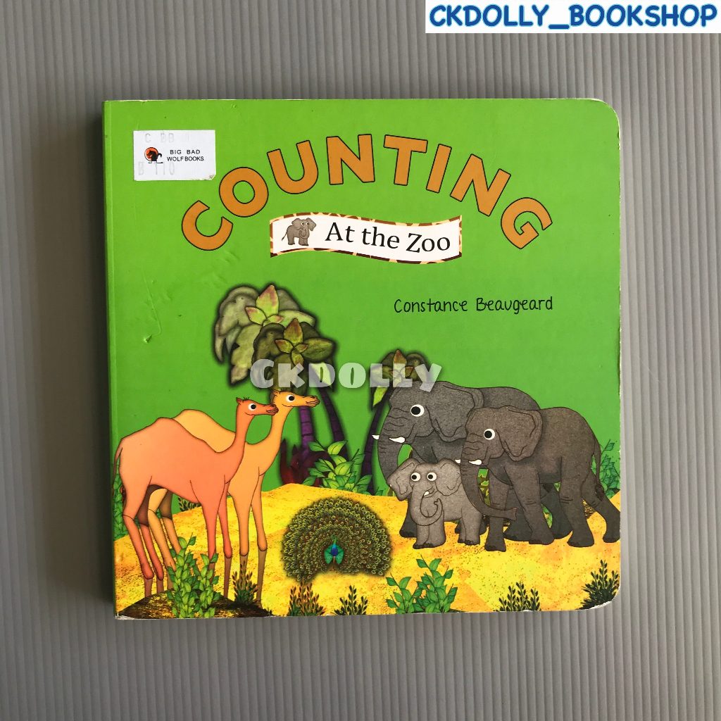 หนังสือเด็กภาษาอังกฤษ : Counting at The Zoo-Plurus Books | Shopee Thailand