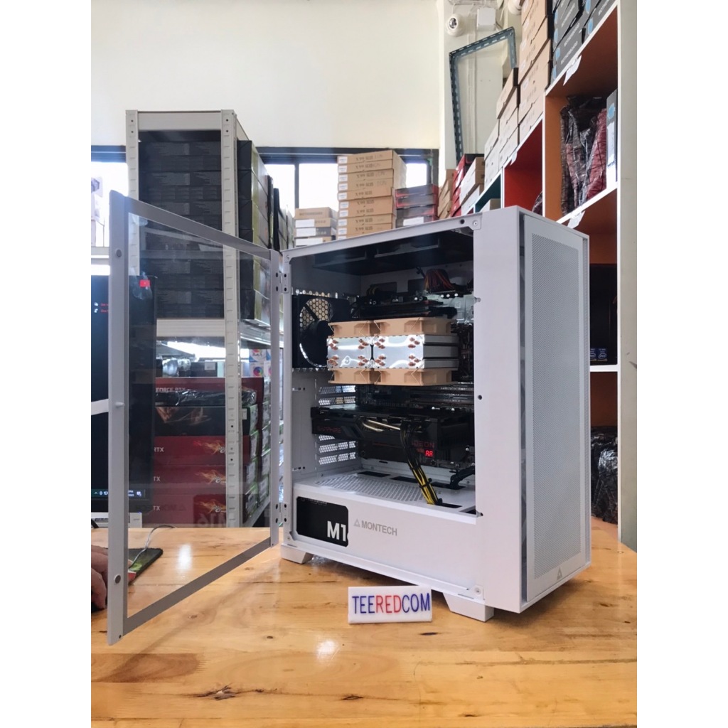 คอมประกอบ72เทรด ตัดต่อ ปล่อยบอท เล่นเกมส์ 2 CPU intel xeon E5 2699V3X2 ...