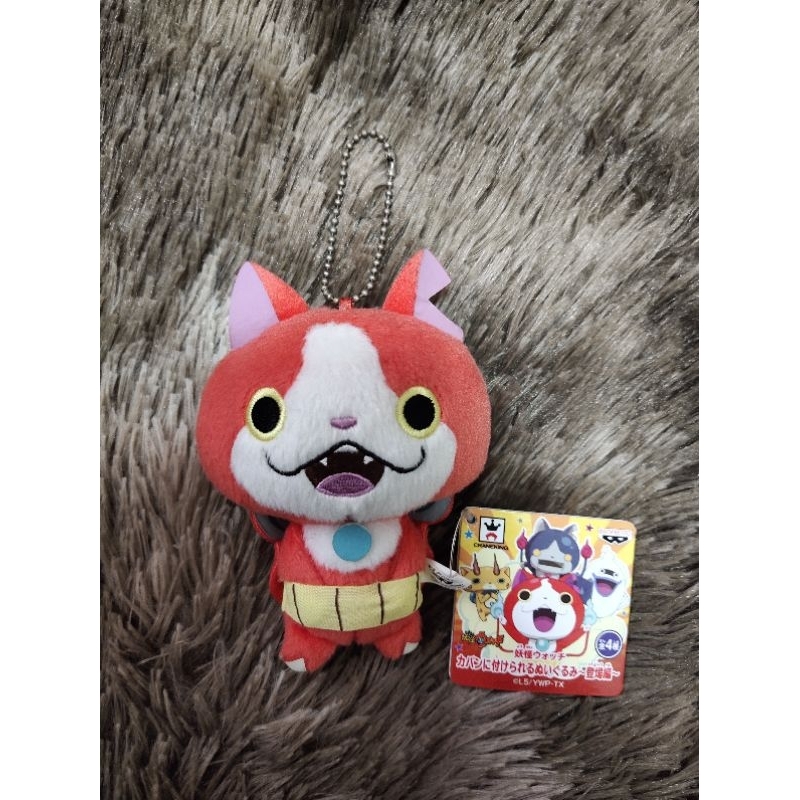 พวงกุญแจแมว Yokai Watch Jibanyan นำเข้าจากญี่ปุ่น (มือสอง) | Shopee Thailand