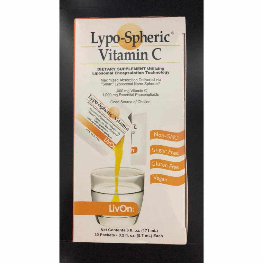(รบกวนอ่านก่อนสั่ง ราคาพิเศษ) Livon Lypo-Spheric Vitamin C 1000 mg 30 ซอง วิตซีเจล วิตามินซี ใน ...