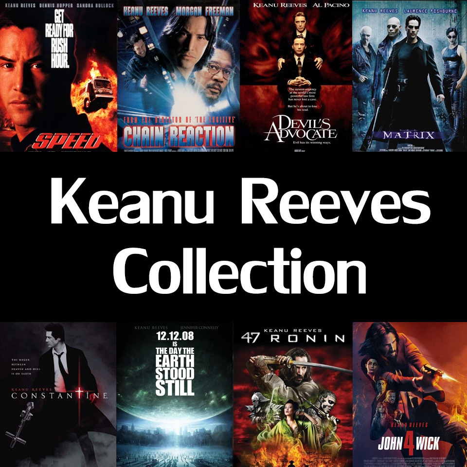 ดีวีดีรวมหนังของ Keanu Reeves Collection | Shopee Thailand